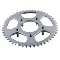 China Make Sample 428 Chain Model Custom Steel 48T 56T Motorcycle Rear Sprocket for Honda NX125 for sale