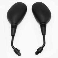 China Motorcycle Rear View Mirror with Iron Rod Plastic Housing and Glass Size 13*8cm for sale