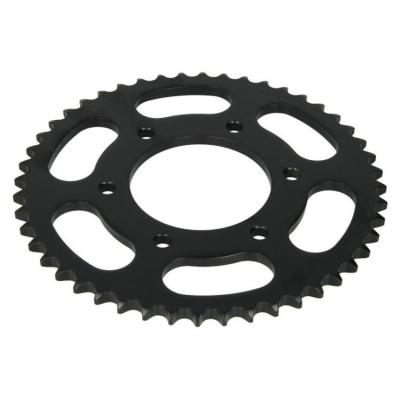China design 45 steel 40-52T motorcycle rear sprocket for Yamaha YZF R125 FZ16 Customized for sale