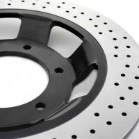 China Stainless Steel 420 2Cr13 Front Brake Disc for Ducati 500 600 Pantah Custom Production for sale