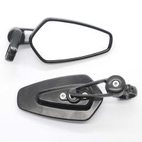 China Motorcycle Glass Size 112*60MM Universal CNC Rearview Mirror for Custom Aluminum Alloy for sale