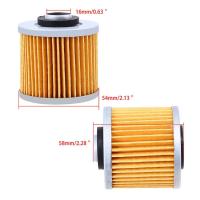 China Custom HF145 Motorcycle Oil Filter Perfect Fit for Yamaha MT03 XT250 XV250 XV535 XT600 for sale