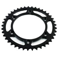 China Custom Steel 41T 42T 47T 525 Motorcycle Rear Sprocket for BMW F650GS F800GS F800R Black for sale