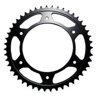 China Custom Steel 41T 42T 47T 525 Motorcycle Rear Sprocket for BMW F650GS F800GS F800R Black for sale