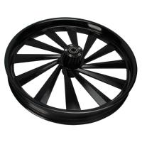 China 21 x 3.5 Anodized CNC Forged Aluminum Alloy Wheels for Harley Davidson Enthusiasts for sale