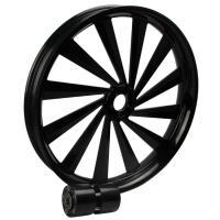 China 21 x 3.5 Anodized CNC Forged Aluminum Alloy Wheels for Harley Davidson Enthusiasts for sale