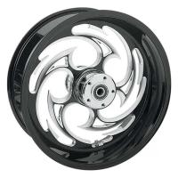China Aluminum Alloy 17 Inch Forged Chrome Motorcycle Wheel for Harley Excellent Performance for sale
