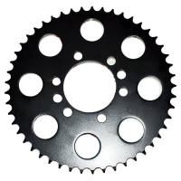 China 45 Steel 48-53T 428 Motorcycle Sprockets for Yamaha DT125 XTZ125 DT175 DT80 A3 Steel for sale