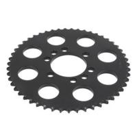China 45 Steel 48-53T 428 Motorcycle Sprockets for Yamaha DT125 XTZ125 DT175 DT80 A3 Steel for sale