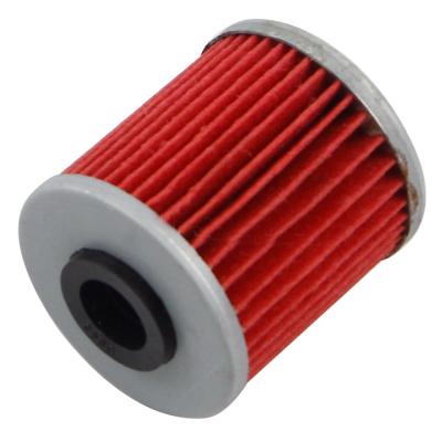 China Filter paper Custom HF207 Motorcycle Oil Filter for Suzuki FL125 RMZ250 RMZ450 RMX450 for sale