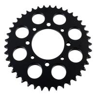 China 520 Chain Model Custom Steel Rear Sprocket for Suzuki GN250 GT250 GZ250 43T Teeth for sale