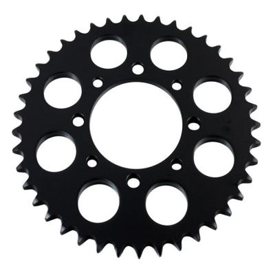 China 520 Chain Model Custom Steel Rear Sprocket for Suzuki GN250 GT250 GZ250 43T Teeth for sale