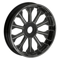 China Black 18 21 23 26 30 Inch Motorcycle Forged Aluminum Alloy Wheel Rim for Harley Replace/Repair for sale