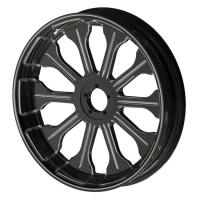 China Black 18 21 23 26 30 Inch Motorcycle Forged Aluminum Alloy Wheel Rim for Harley Replace/Repair for sale