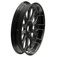 China Black 18 21 23 26 30 Inch Motorcycle Forged Aluminum Alloy Wheel Rim for Harley Replace/Repair for sale