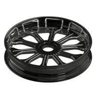 China Black 18 21 23 26 30 Inch Motorcycle Forged Aluminum Alloy Wheel Rim for Harley Replace/Repair for sale