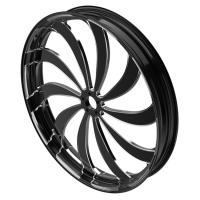 China Aluminum 6061 T6 Anodized Forged CNC 26 x 3.5 inch Motorcycle Wheel for Harley Davidson for sale