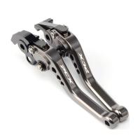 China Customized Gold CNC Aluminum Alloy Motorbike Brake Lever for Honda PCX125 PCX150 for sale