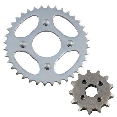 China OEM 420 Motorcycle Sprocket Set 13/38 for Honda C50 Customized by Make Sample for sale
