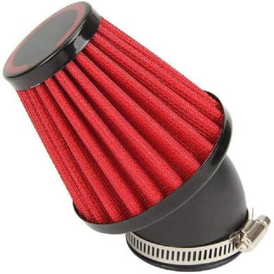 China Customizable Logo Universal 48mm Air Filter for Honda Kawasaki Suzuki Yamaha Motorcycle for sale