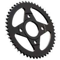 China Motorcycle Sprocket Custom Steel 428 44-49T Rear Sprocket for Yamaha TZR80 TZR125 for sale