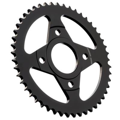 China Motorcycle Sprocket Custom Steel 428 44-49T Rear Sprocket for Yamaha TZR80 TZR125 for sale