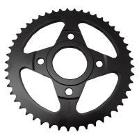 China Motorcycle Sprocket Custom Steel 428 44-49T Rear Sprocket for Yamaha TZR80 TZR125 for sale