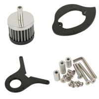 China Billet Aluminum Customized Motorcycle Air Cleaner Filter for Honda Shadow Aero VT750 for sale