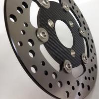 China Natural Color Carbon Fiber Front 220mm Brake Disc for Honda Wave 110 125 Replace/Repair for sale