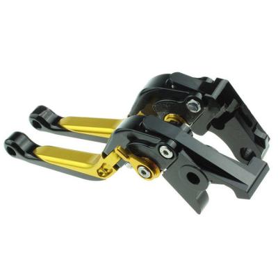 China Custom Logo Modified CNC Aluminum Alloy Motorcycle Brake and Clutch Levers for Yamaha YZF R1 R6 R15 for sale