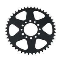 China 520 Motorcycle Rear Sprocket for Suzuki TS185 DR200 Steel Material and 39/45/46T Teeth for sale