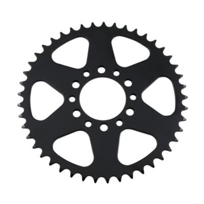 China 520 Motorcycle Rear Sprocket for Suzuki TS185 DR200 Steel Material and 39/45/46T Teeth for sale