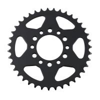 China 520 Motorcycle Rear Sprocket for Suzuki TS185 DR200 Steel Material and 39/45/46T Teeth for sale