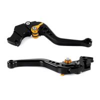 China Customized Gold Motorcycle Brake and Clutch Levers for Bajaj Pulsar 200NS 200RS 200AS for sale