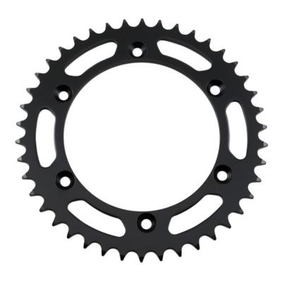 China Steel 41-43T Motorcycle Rear Sprocket 525 for Suzuki DR650 XF650 in Natural Color for sale