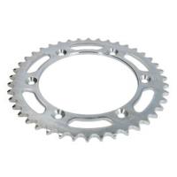 China Steel 41-43T Motorcycle Rear Sprocket 525 for Suzuki DR650 XF650 in Natural Color for sale