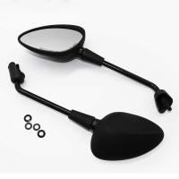 China Design Chrome Black Side Mirrors for Vespa Primavera Sprint 50 150 Electric Scooter for sale