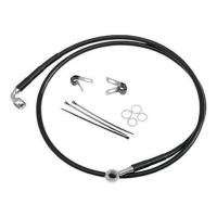 China Black C90 C100 Motorcycle Speedometer Cable with Standard Size for sale