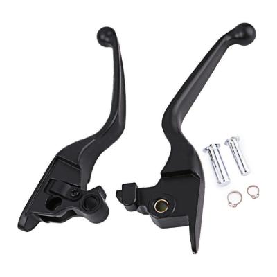 China Aluminum Alloy Motorcycle Hand Control Levers Kit for Harley Deluxe FLDE Perfect Fit for sale