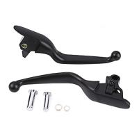China Aluminum Alloy Motorcycle Hand Control Levers Kit for Harley Deluxe FLDE Perfect Fit for sale