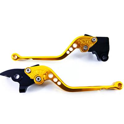 China Customizable Logo Aluminum CNC Adjustable Long Brake Clutch Levers for Royal Enfield 500 for sale