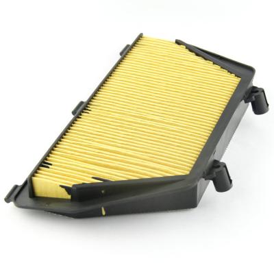 China Customized Yellow Paper plastic 17210-MFJ-D00 Motorcycle Air Filter for Honda CBR600RR for sale