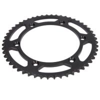China 428 Steel 52T Motorcycle Rear Sprocket for Kawasaki KDX 125 Black/Silver/Custom Color for sale