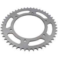 China 428 Steel 52T Motorcycle Rear Sprocket for Kawasaki KDX 125 Black/Silver/Custom Color for sale