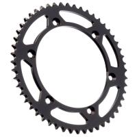 China 428 Steel 52T Motorcycle Rear Sprocket for Kawasaki KDX 125 Black/Silver/Custom Color for sale