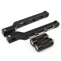 China Universal Aluminum Motorcycle Gear Shifter with Foot Pegs Black/Chrome For Harley Davidson for sale