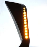 China Purpose Motorcycle Sequential LED Turn Light Rear View Mirror for Harley Davidson for sale