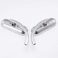 China Convex Surface Full Aluminum Rearview Mirrors for Harley Davidson Durable and Stylish for sale