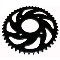 China Custom Steel 428 45T Motorcycle Rear Sprocket for Suzuki GSXR125 GSXS125 Gixxer150 for sale