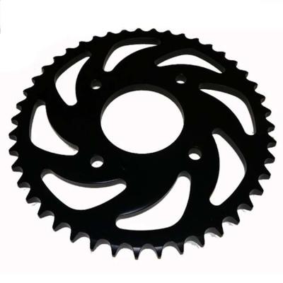 China Custom Steel 428 45T Motorcycle Rear Sprocket for Suzuki GSXR125 GSXS125 Gixxer150 for sale